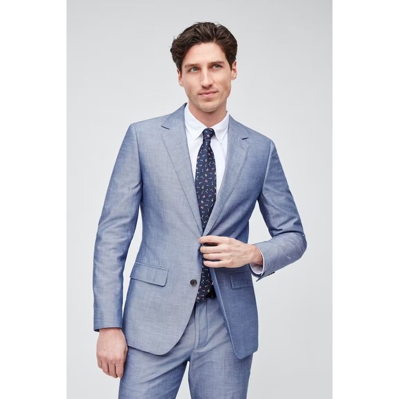 Bonobos | Suits & Blazers | Bonobos Foundation Chambray Suit Jacket Men ...
